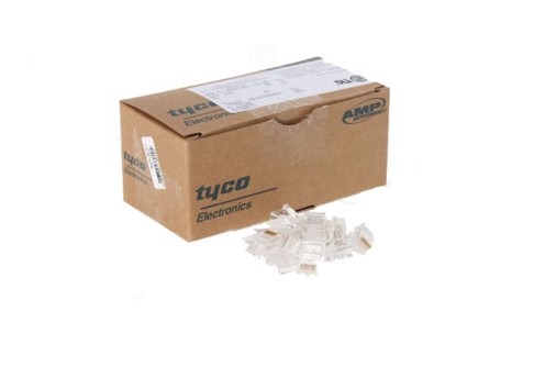 AMP Tyco RJ45 Connector Set of 100 cat5e, Furniture & Home Living ...