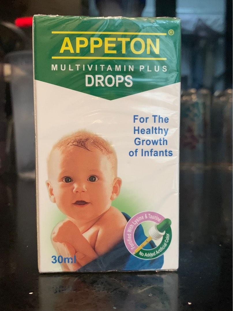 APPETON MULTIVITAMIN PLUS DROPS, Health & Nutrition, Health Supplements ...