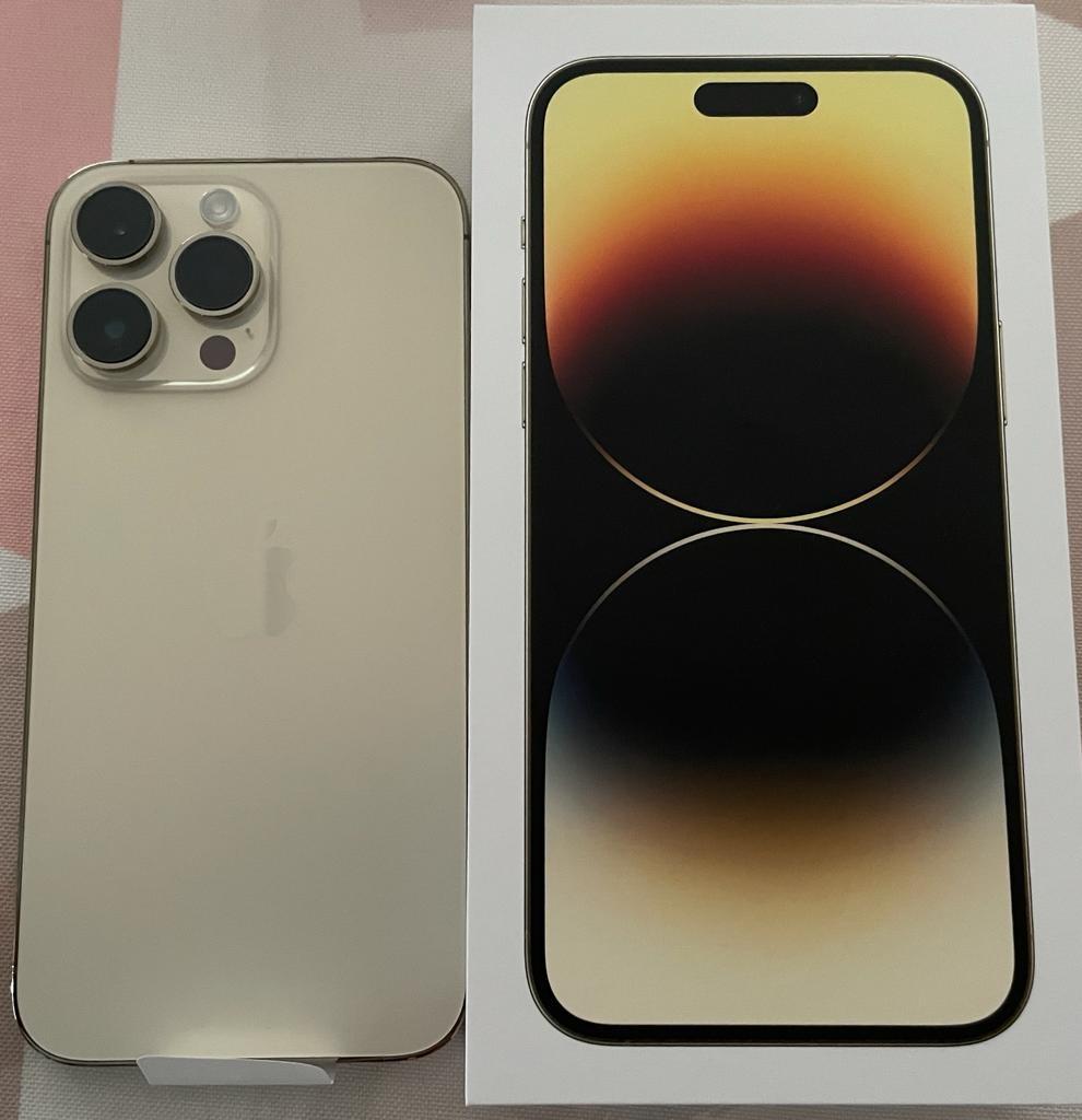 Apple Gold iPhone 14 Pro Max 256GB, Mobile Phones & Gadgets, Mobile ...