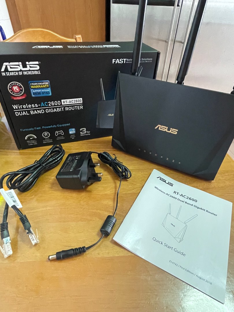 Asus Dual Band Gigabit Router, Mobile Phones & Gadgets, Other Gadgets ...