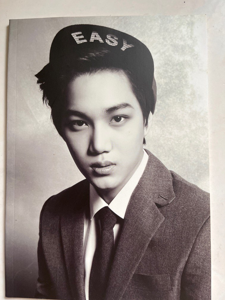 AUTHENTIC Exo Kai Notebook, Hobbies & Toys, Music & Media, CDs & DVDs ...