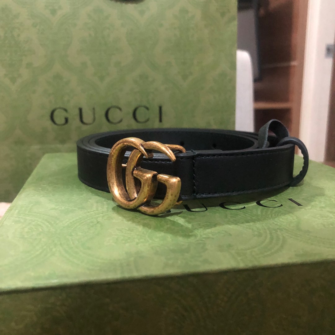Authentic Gucci Belt 90 x 30, Women's Fashion, Watches & Accessories ...