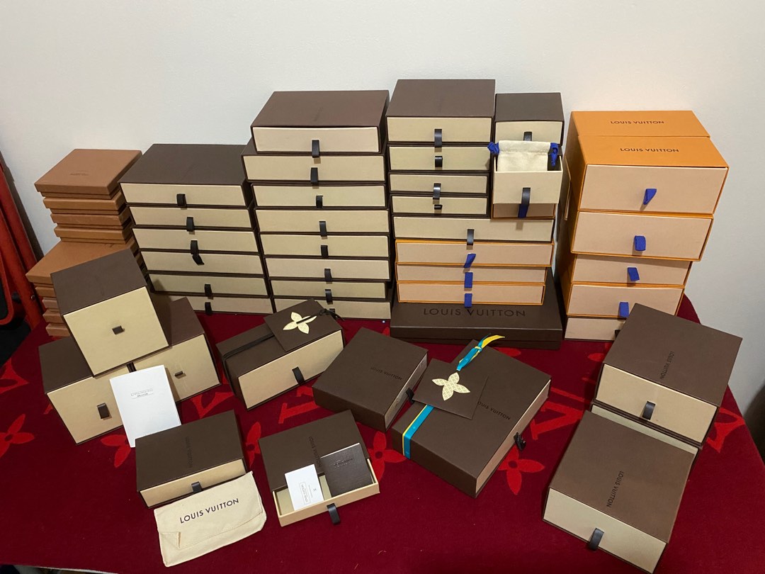 Authentic LV box, Luxury, Bags & Wallets on Carousell