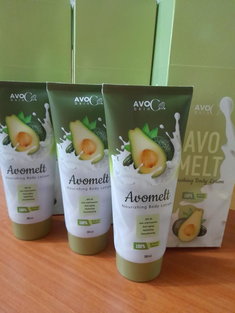 Avo Skin Co. AvoMelt Nourishing Body Lotion 200ml, Beauty & Personal Care, Bath & Body, Body ...