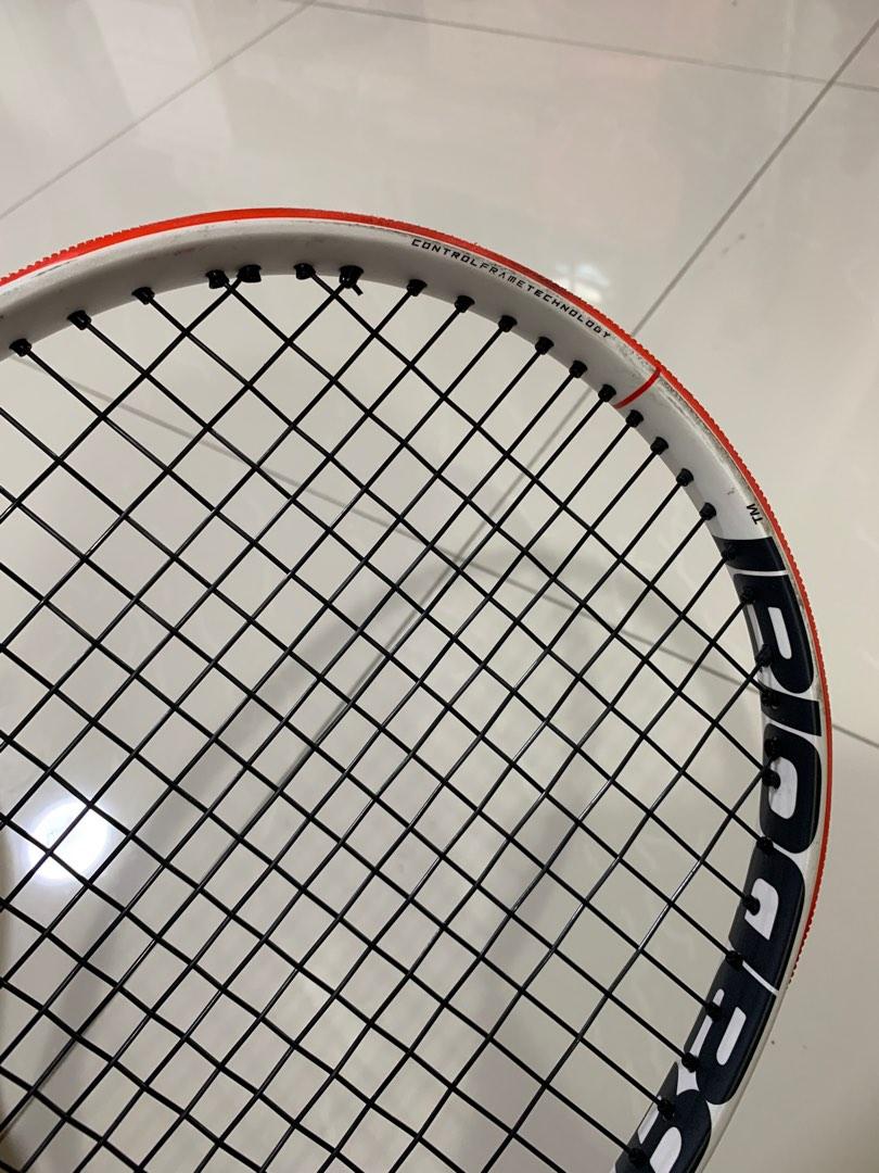Babolat Pure Strike 16x19 3rd Gen grip 1, Sports Equipment, Sports ...