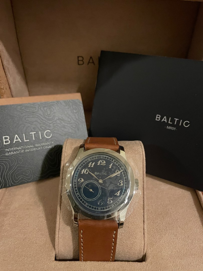 Baltic MR01 blue dial, Luxury, Watches on Carousell