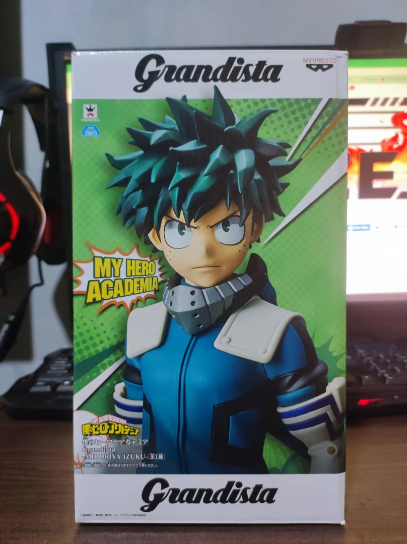 Banpresto MHA Grandista Izuku Midoriya Deku (Authentic), Hobbies & Toys ...