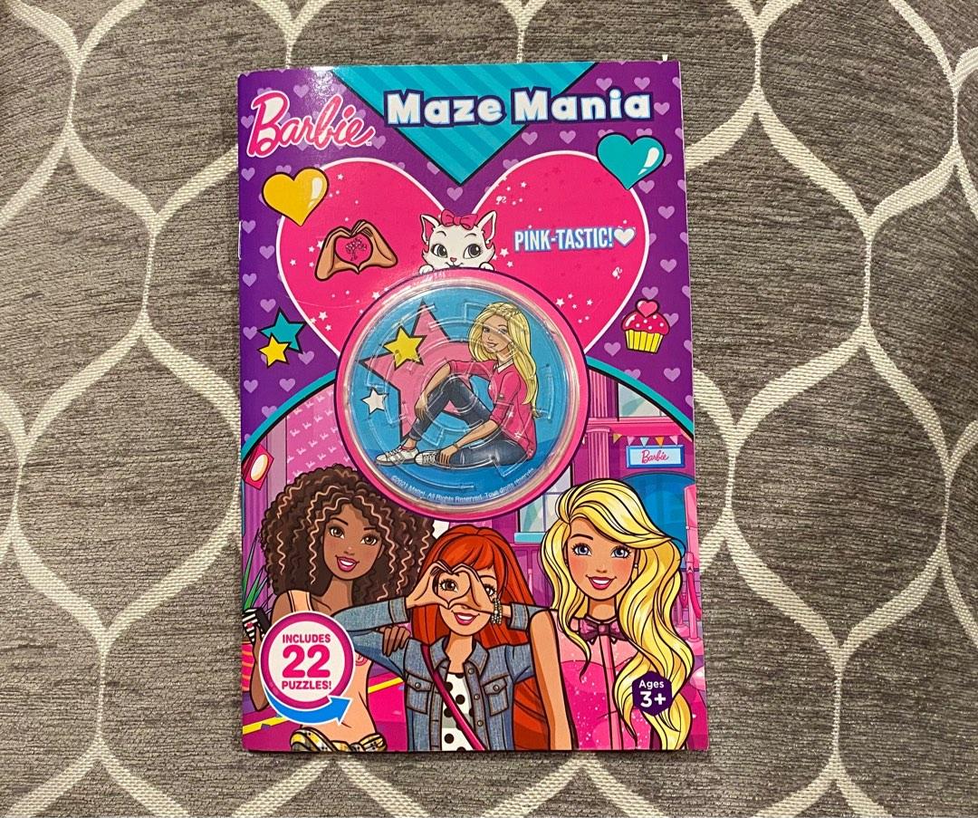 Barbie Maze Puzzle Activity Book, Hobbies & Toys, Books & Magazines ...