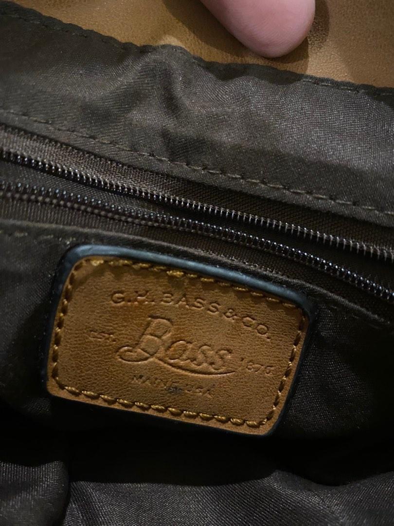 BASS Leather shoulder bag, Women's Fashion, Bags & Wallets, Shoulder ...