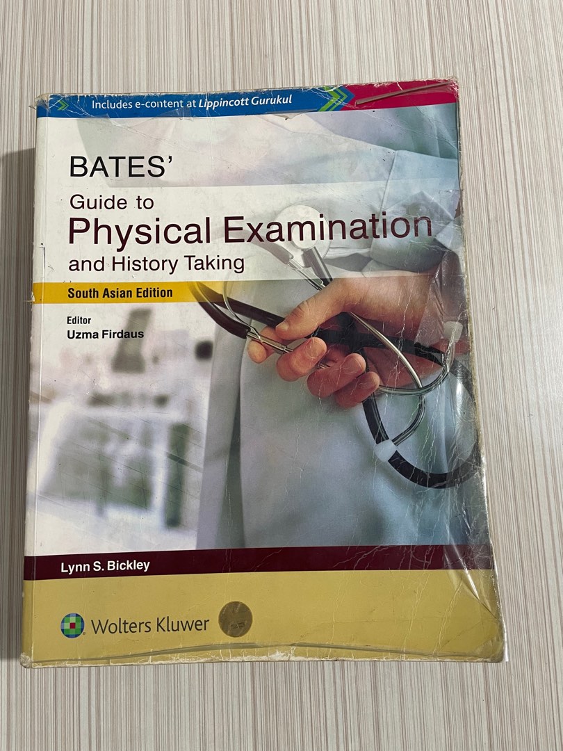 Bates physical examination south asian edition, Hobbies & Toys, Books ...