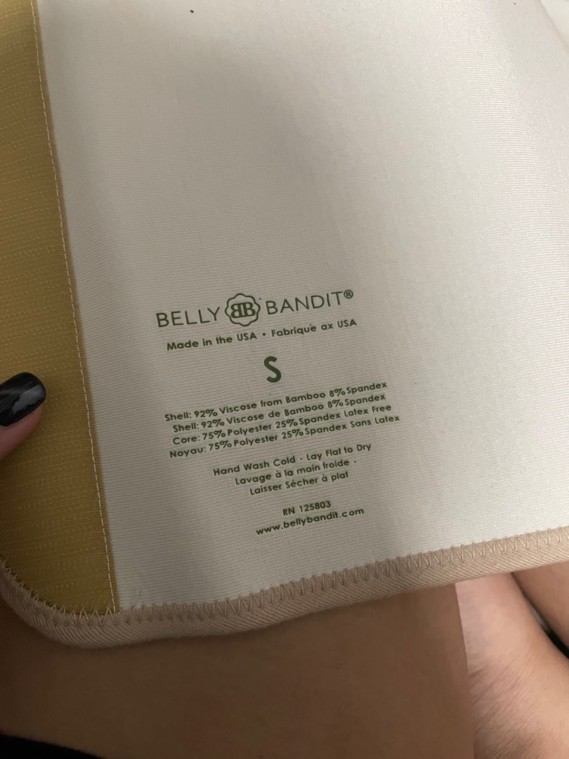 belly bandit bamboo in size S, Babies & Kids, Maternity Care on Carousell