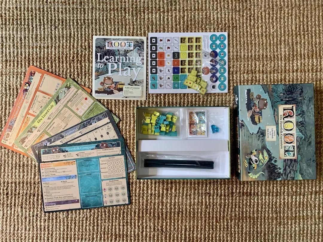 Board Game Root: The Riverfolk Expansion English Version 桌遊 茂林源記: 河岸擴充 ...