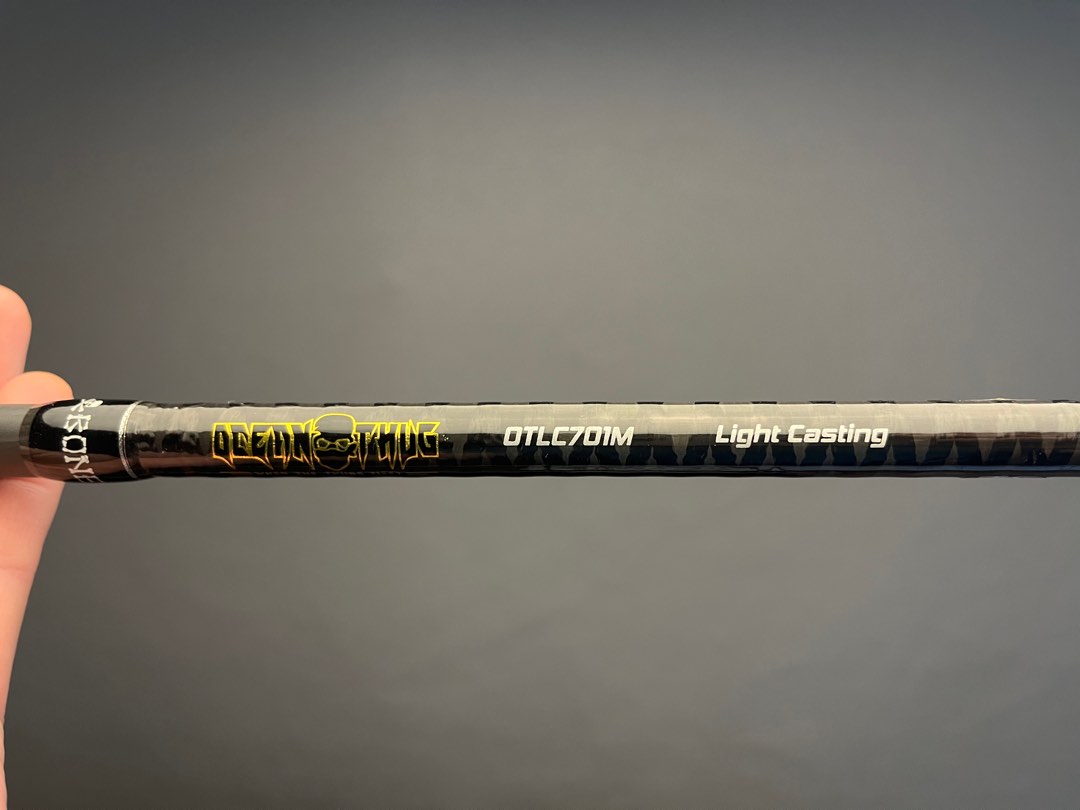 Bone Spinning Casting Rod (Ocean Thug M), Sports Equipment, Fishing on ...