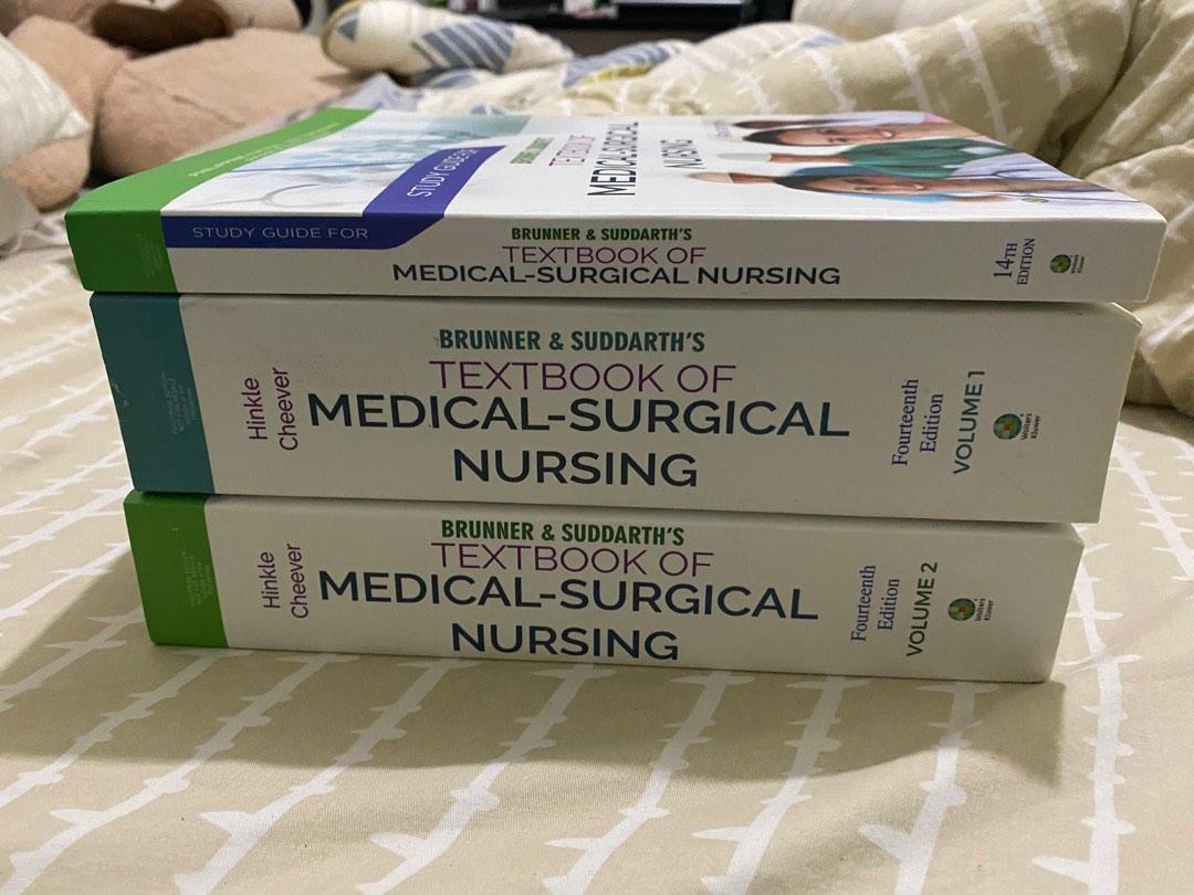 BRUNNER & SUDDARTH'S TEXTBOOK OF MEDICAL-SURGICAL NURSING 14th Edition, Hobbies & Toys, Books ...