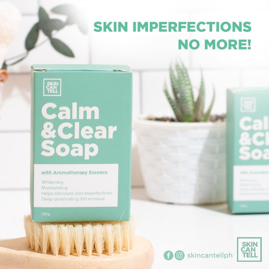 CALM & CLEAR SOAP SKIN CAN TELL, Beauty & Personal Care, Bath & Body ...