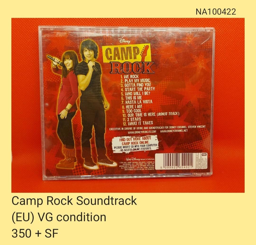 Camp Rock Soundtrack CD (unsealed), Hobbies & Toys, Music & Media, CDs ...