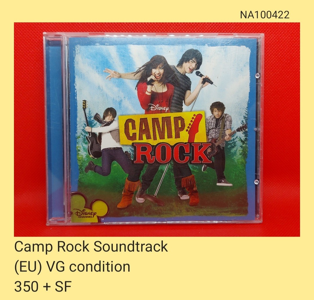 Camp Rock Soundtrack CD (unsealed), Hobbies & Toys, Music & Media, CDs ...