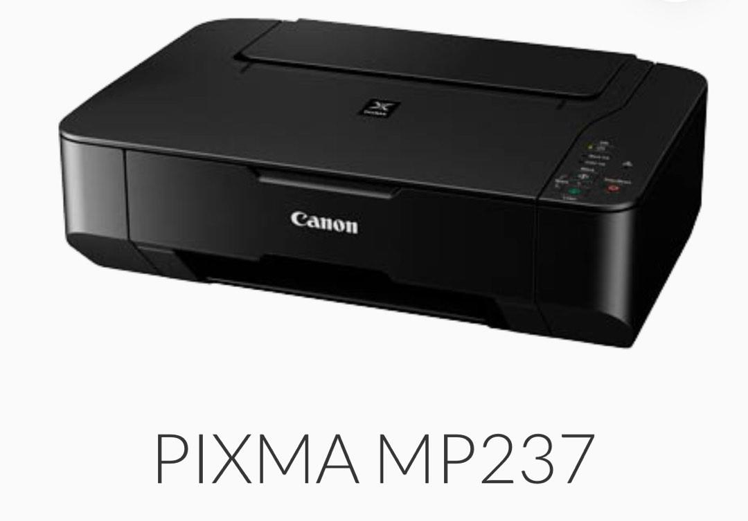 CANON PIXMA MP237 ALL-IN-ONE INKJET PRINTER WITH CISS AND FREE INK ...