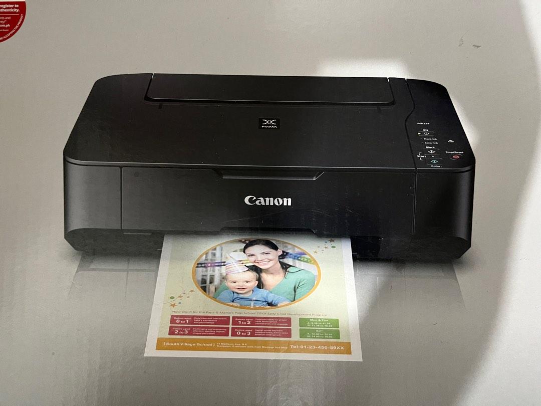 CANON PIXMA MP237 ALL-IN-ONE INKJET PRINTER WITH CISS AND FREE INK ...