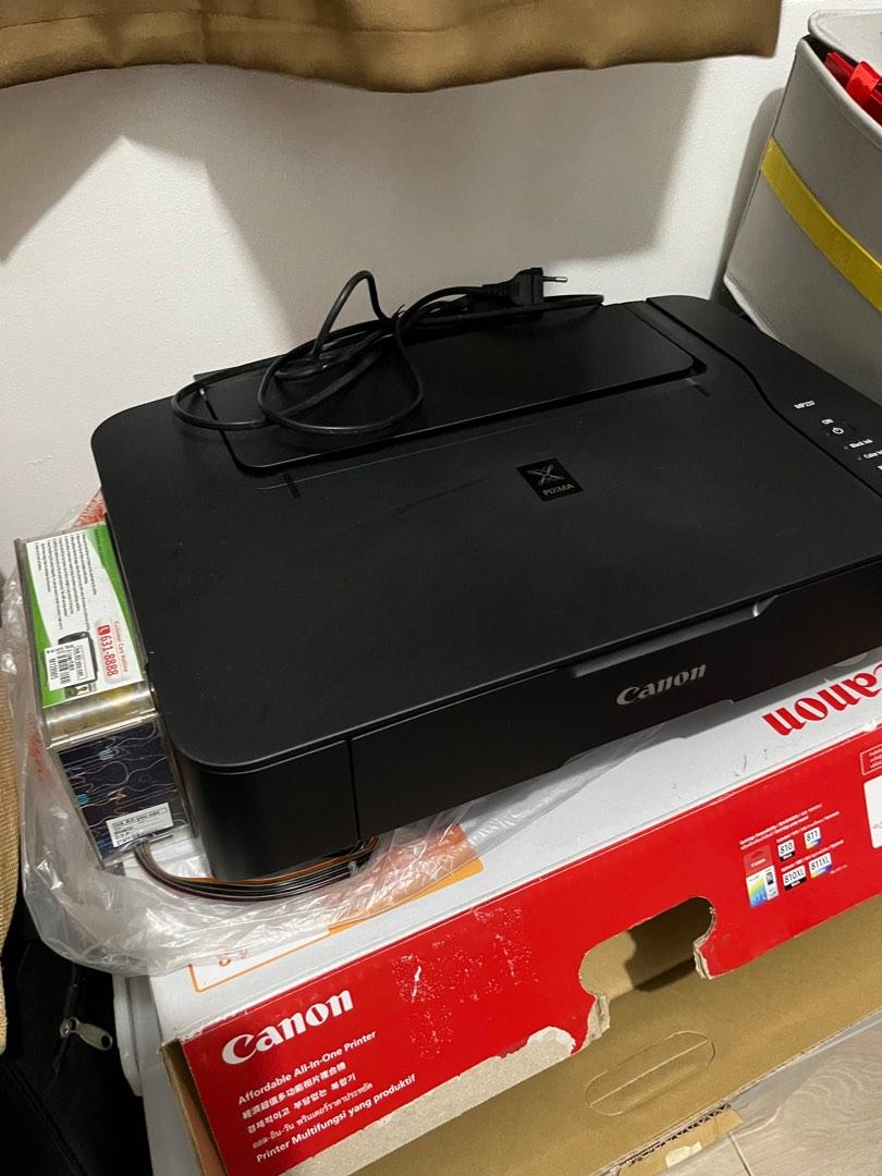 CANON PIXMA MP237 ALL-IN-ONE INKJET PRINTER WITH CISS AND FREE INK ...