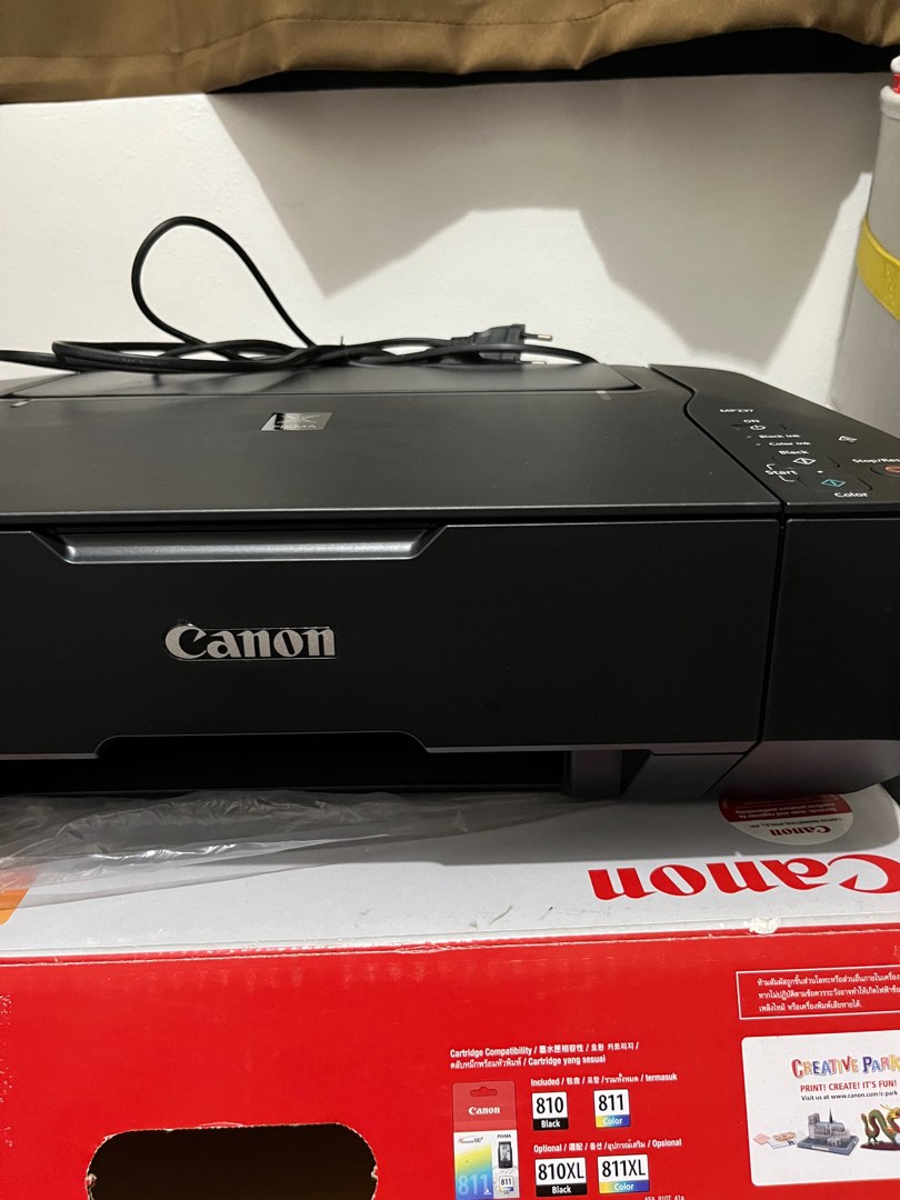 CANON PIXMA MP237 ALL-IN-ONE INKJET PRINTER WITH CISS AND FREE INK ...