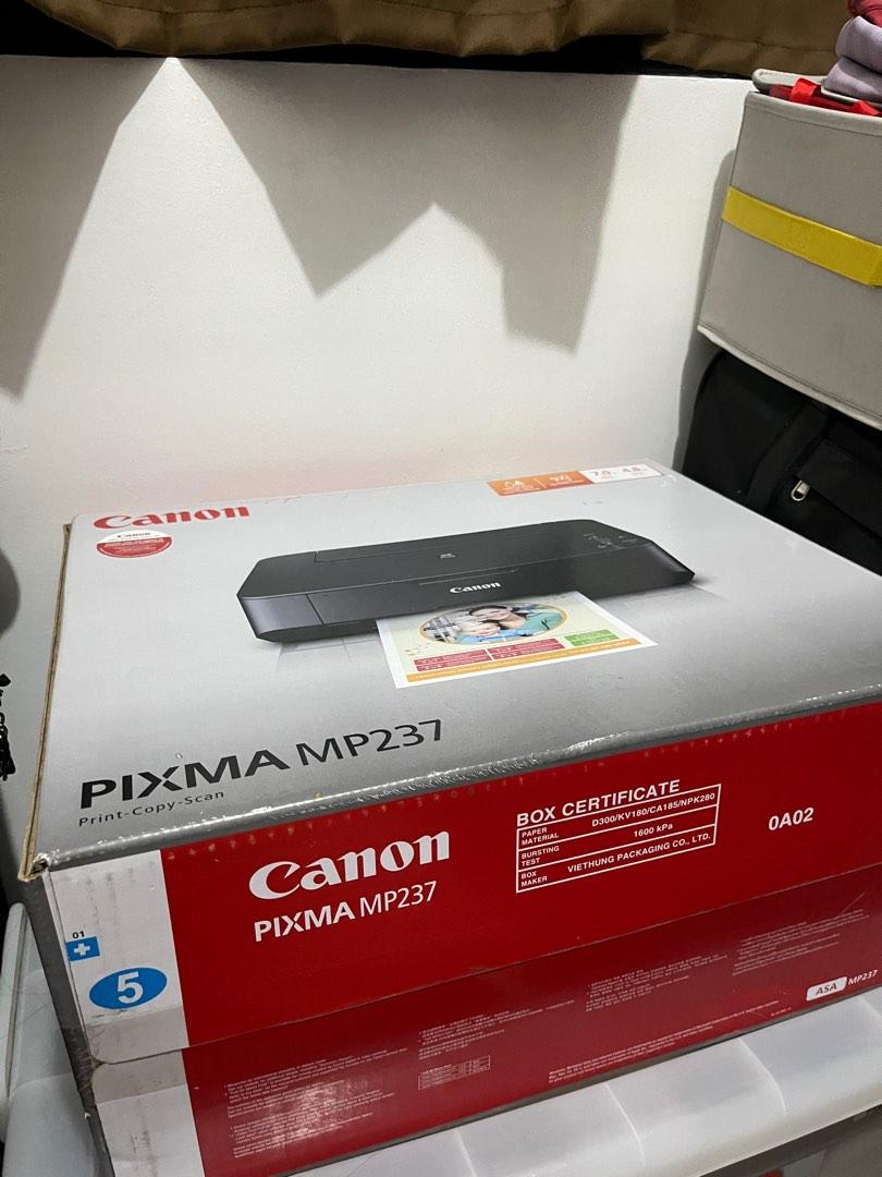 CANON PIXMA MP237 ALL-IN-ONE INKJET PRINTER WITH CISS AND FREE INK ...