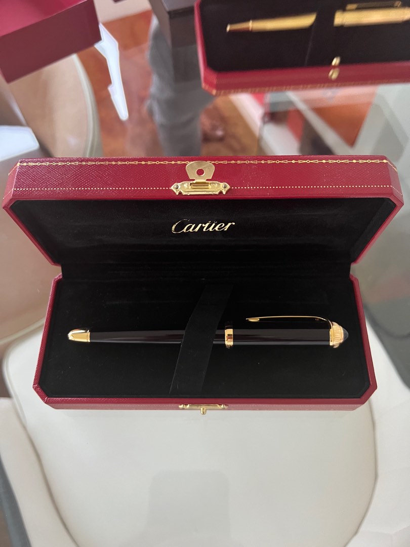 Cartier Ballpoint Pen, Luxury, Accessories on Carousell