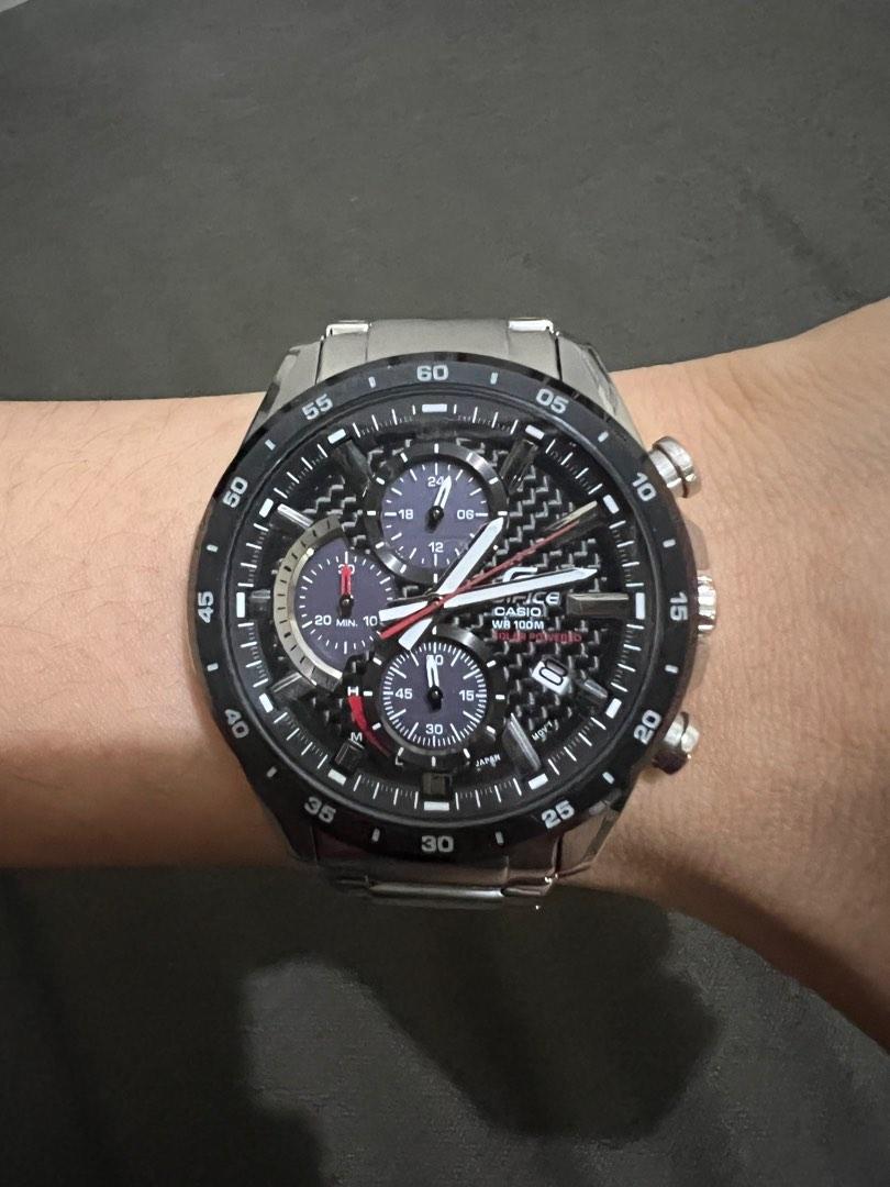Casio Edifice Solar Powered Chronograph, Men's Fashion, Watches ...