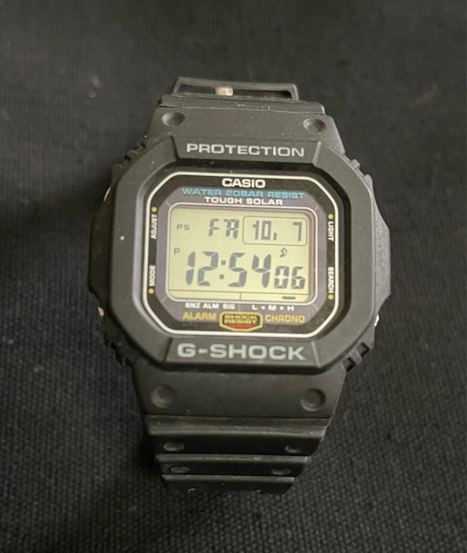 Casio G-Shock G5600E-1DR, Men's Fashion, Watches & Accessories, Watches ...