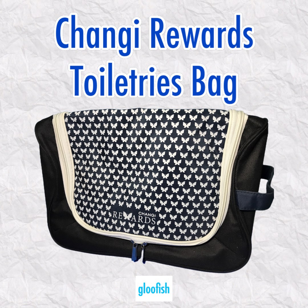 Changi Rewards Toiletries Bag, Hobbies & Toys, Travel, Travel ...