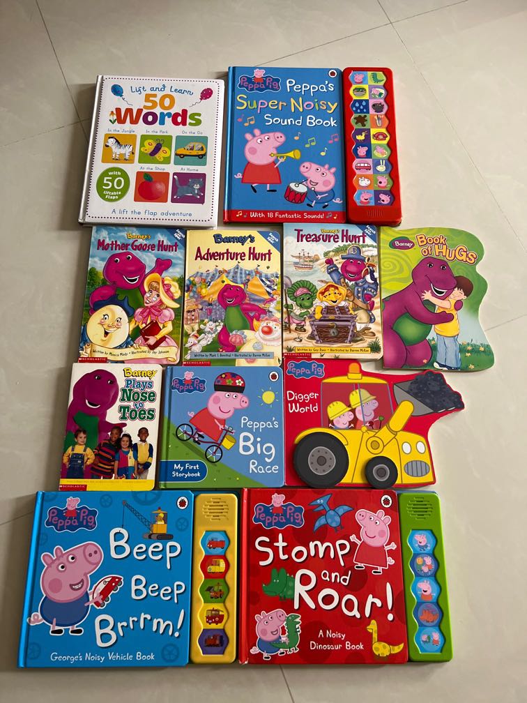 Children Books (Barney, Peppa Pig), Hobbies & Toys, Books & Magazines ...