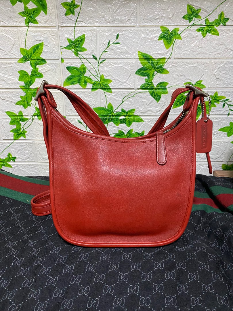 Coach Janice Bag in Red, Women's Fashion, Bags & Wallets, Cross-body ...