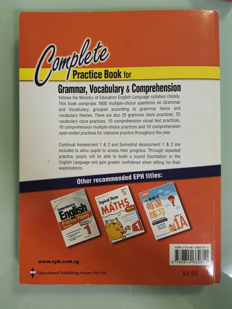 Complete Practice Book for Grammar, Vocabulary & Comprehension, 興趣及遊戲 ...