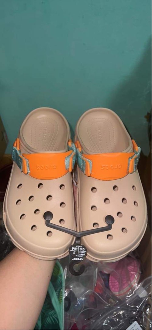 Crocs all terrain chai multicolor, Women's Fashion, Footwear, Slippers ...