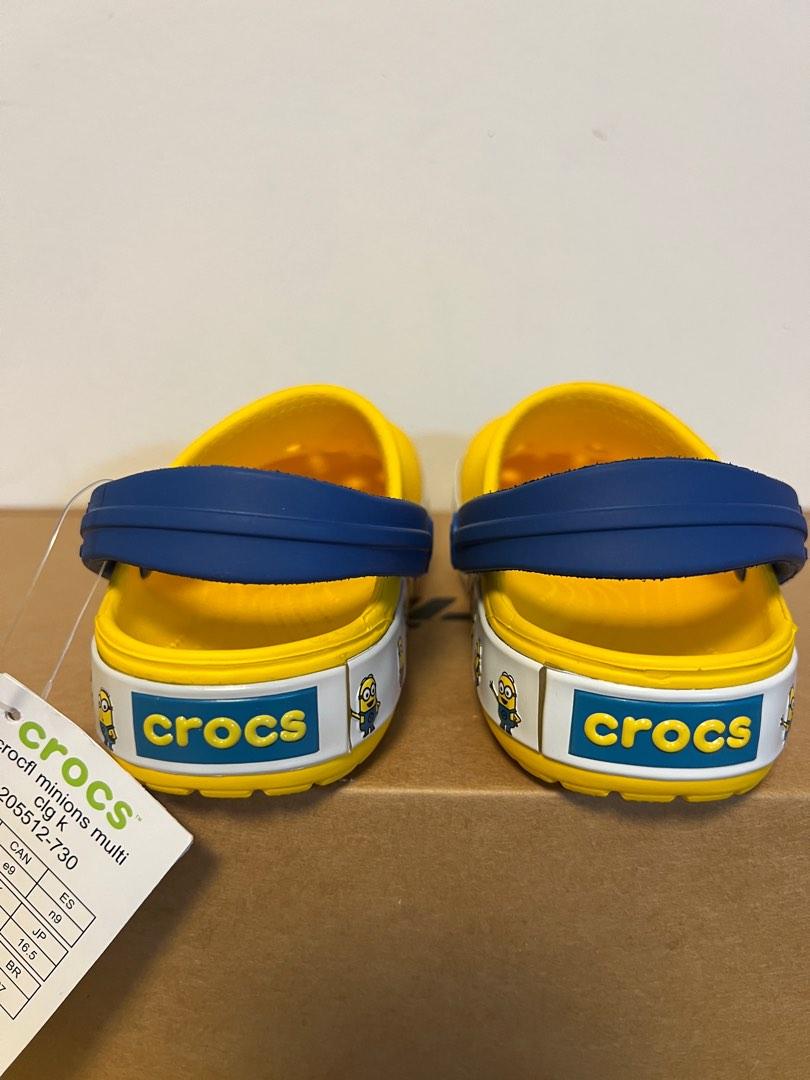 Crocs Kids' Fun Lab Despicable Me Minions Clogs, Babies & Kids, Babies ...