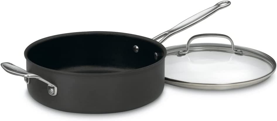 Cuisinart Chef's Classic 5.5-Quart Saute Pan, Furniture & Home Living ...
