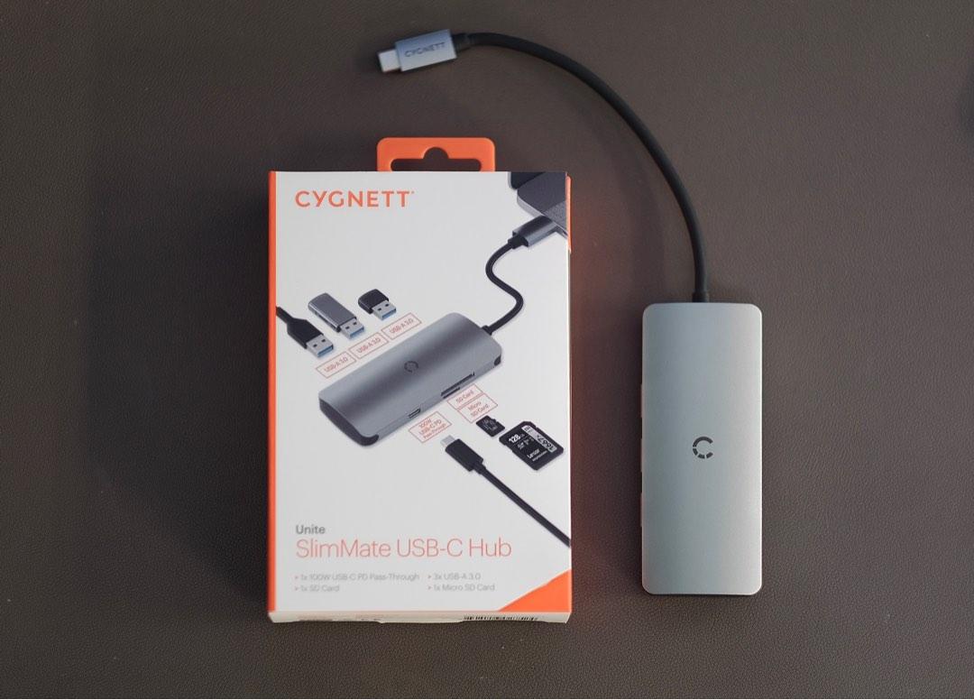 CYGNETT SlimMate USB-C 6-in-1 Hub with 2 years warranty!, Computers ...
