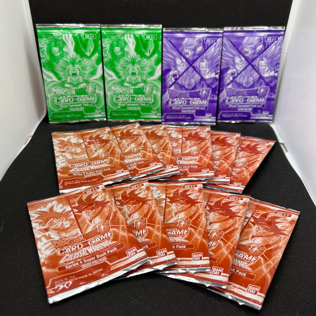 DBS Official Tournament Pack Vol 1 2 - Dragon Ball Super Card Game Dash ...