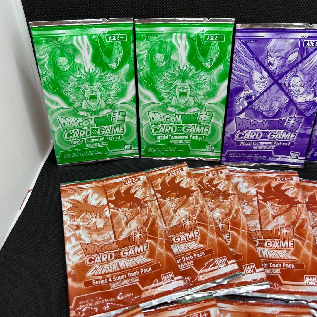 DBS Official Tournament Pack Vol 1 2 - Dragon Ball Super Card Game Dash ...