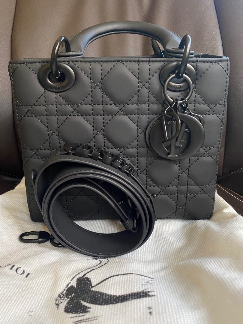 Dior Lady Dior Ultra Matte Store Entry, Luxury, Bags & Wallets on Carousell