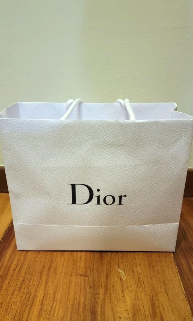Dior paper bag, Luxury, Bags & Wallets on Carousell