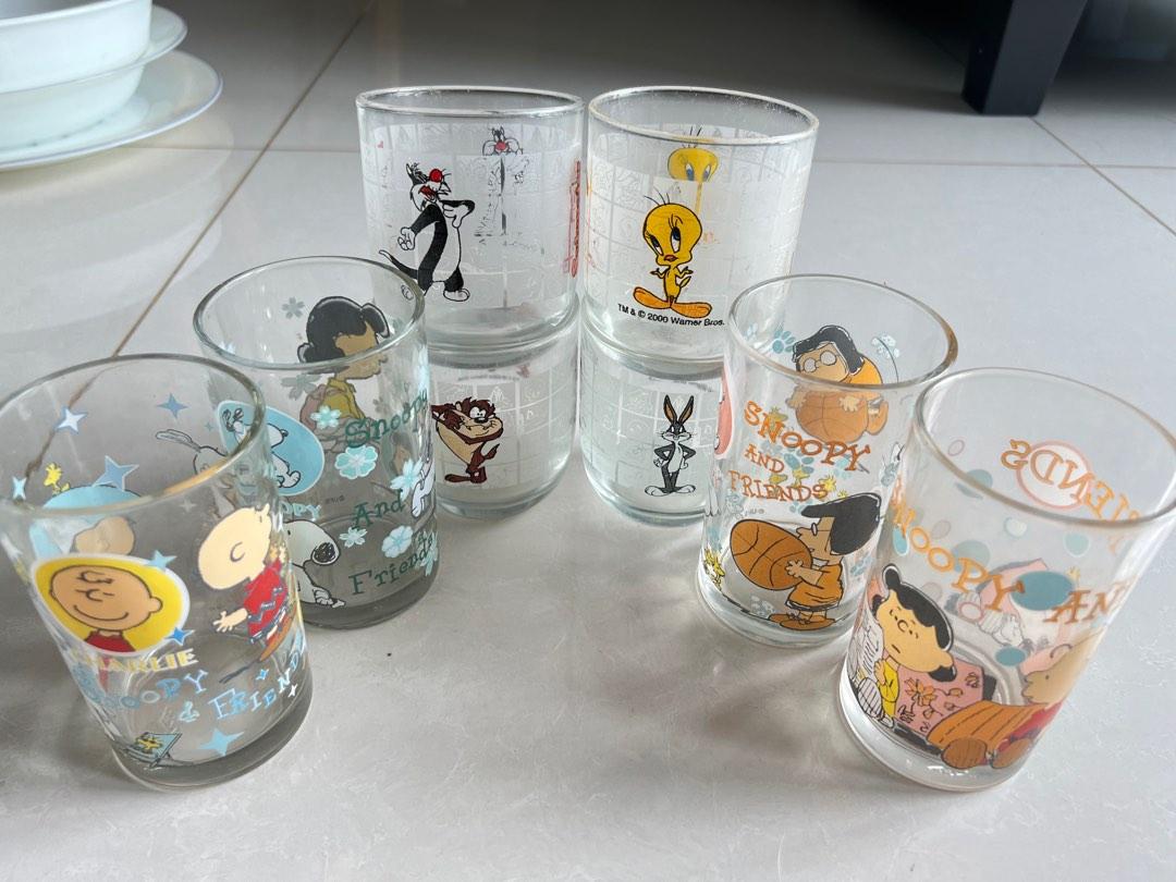 DISNEY & Snoopy Glass sets FREE!, Furniture & Home Living, Kitchenware ...