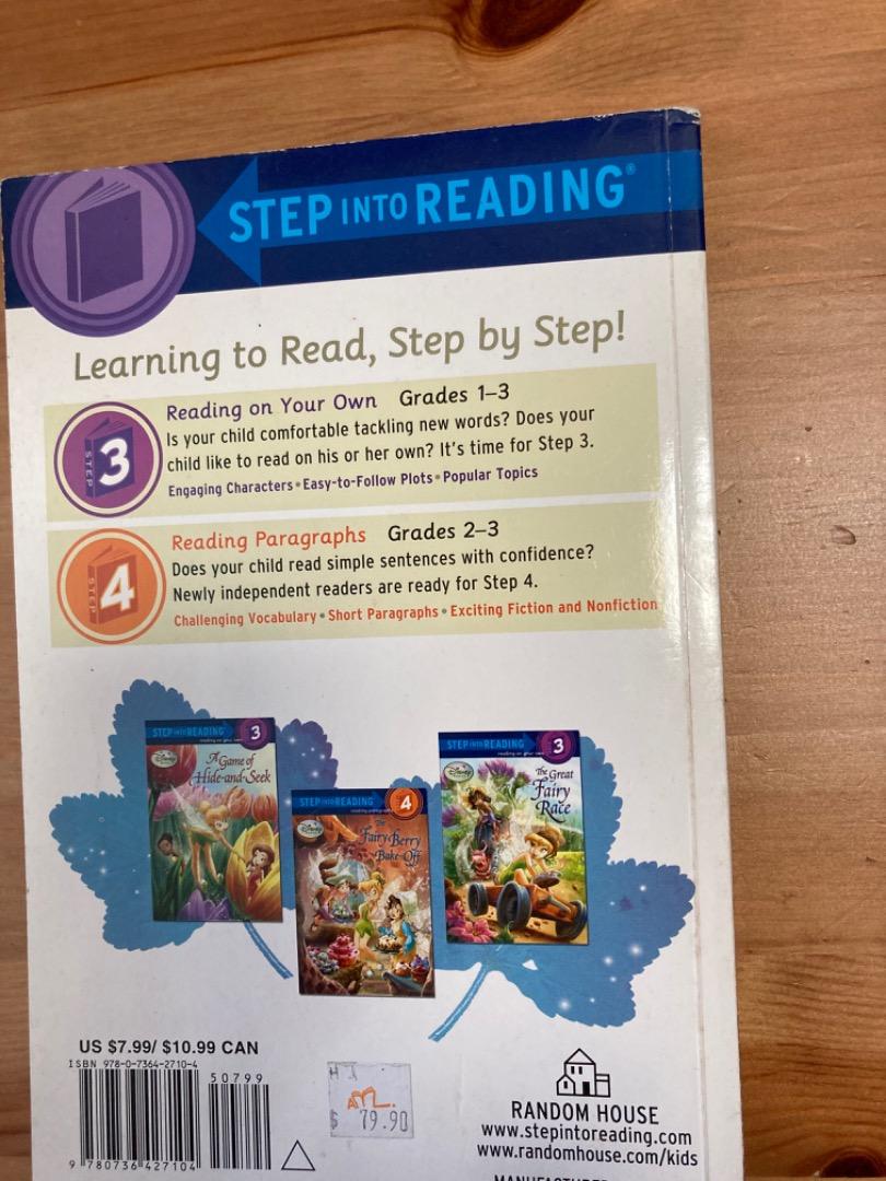 Disney fairies story collection (Step into reading 3 early reader), 興趣及遊戲, 書本 & 文具, 小說 & 故事書 ...