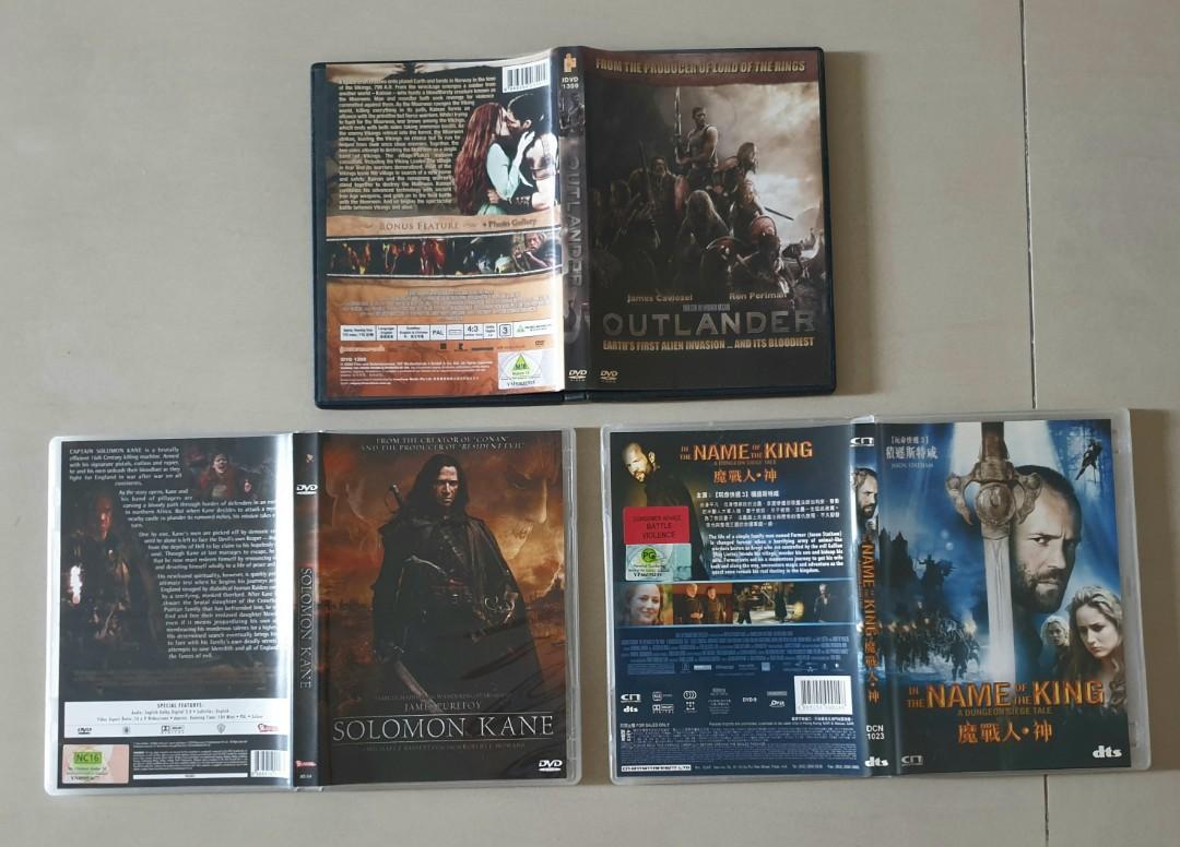 DVD, Conan,Red Sonia,Hercules,Ben-Hur,Centurion,Clash, Wrath Of The ...