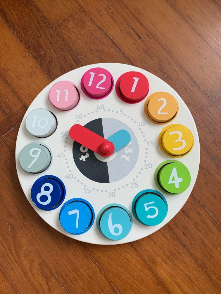 Early Learning Centre ELC clock toys, Hobbies & Toys, Toys & Games on ...