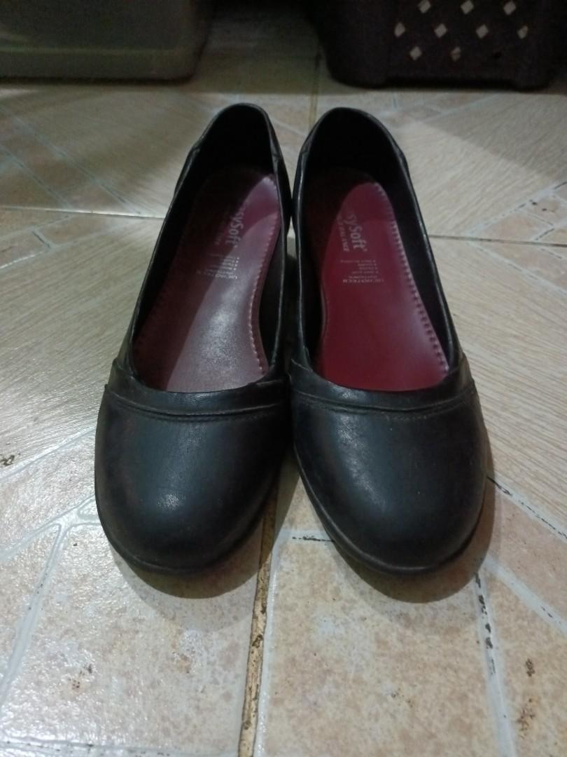 EasySoft Madeline Black Shoes, Women's Fashion, Footwear, Flats ...