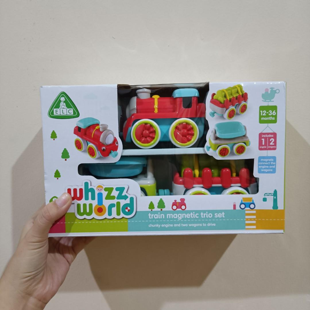 elc whizz world train magnetic trio set, Babies & Kids, Toys & Walkers ...