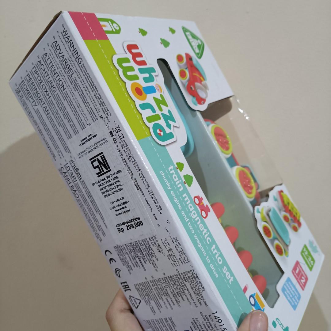 elc whizz world train magnetic trio set, Babies & Kids, Toys & Walkers ...