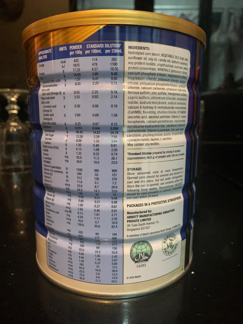 Ensure Life Milk Powder 850gm, Health & Nutrition, Health Supplements ...
