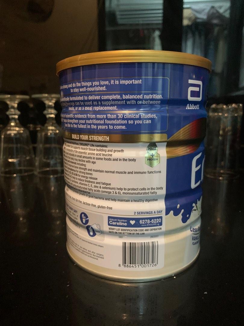 Ensure Life Milk Powder 850gm, Health & Nutrition, Health Supplements ...
